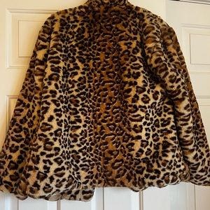 Anthropologie | Jackets & Coats | Cheetah Fur Coat By Anthropologie ...
